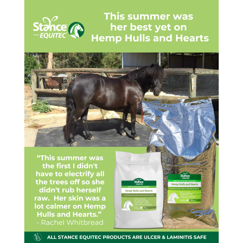 Hemp Hulls and Hearts | Stance Equitec